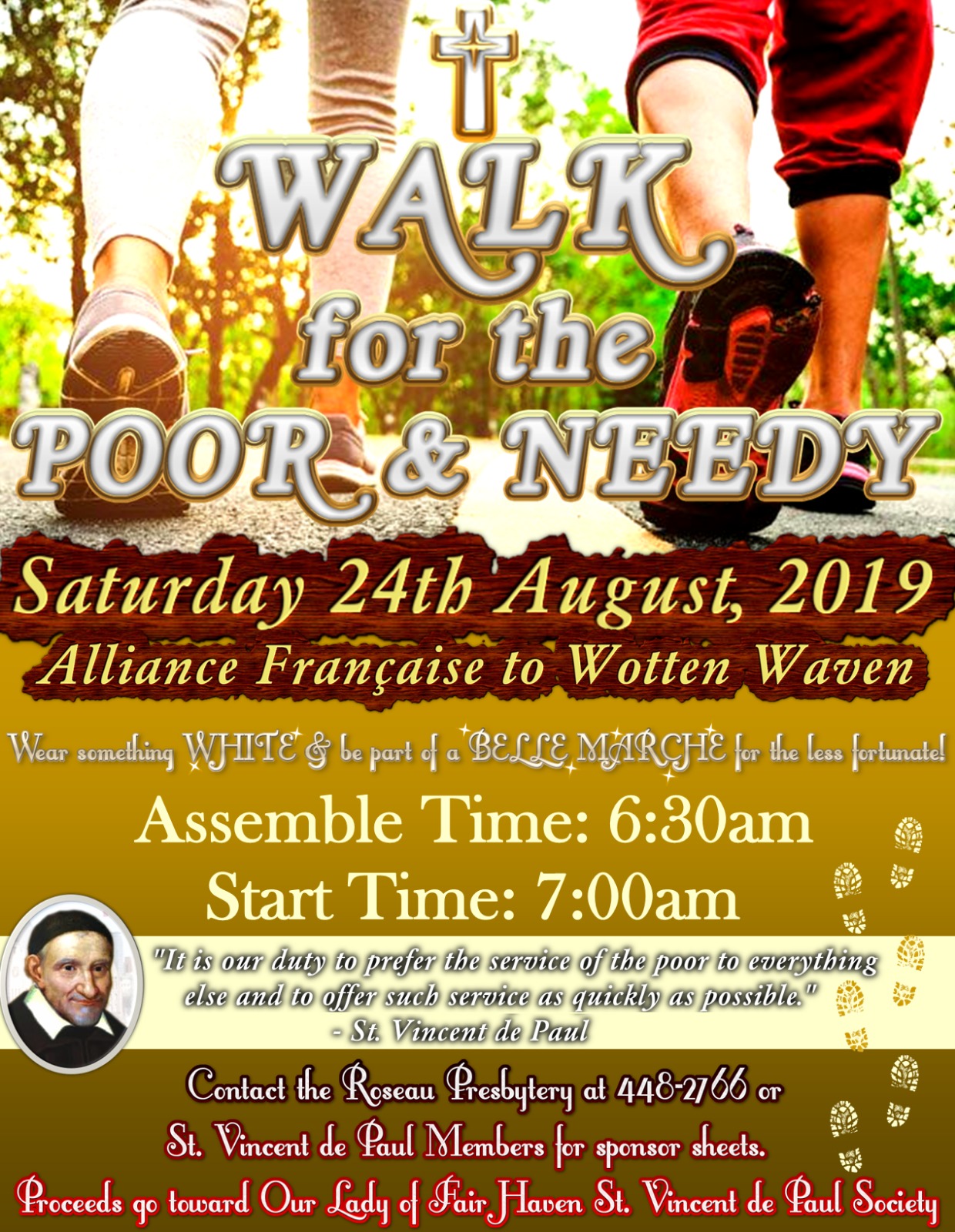 Walk for the poor and the needy – DOM767