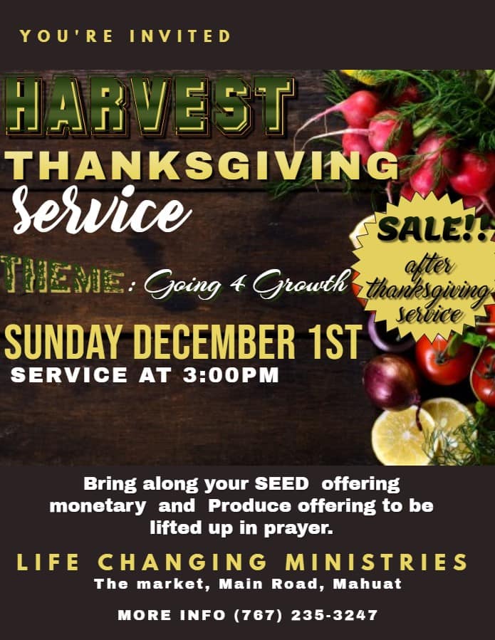 Harvest Thanksgiving Service – DOM767
