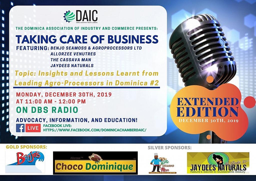 Taking Care Of Business: Agro Processing – Ext. Edition – DOM767