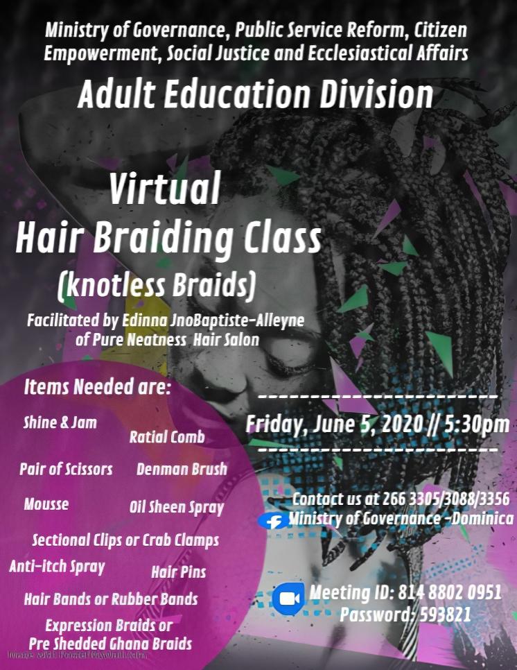 Virtual Hair Braid Class – DOM767