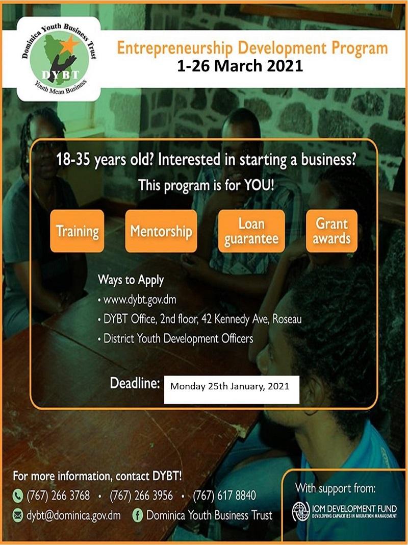 Entrepreneurial Development Program – DOM767