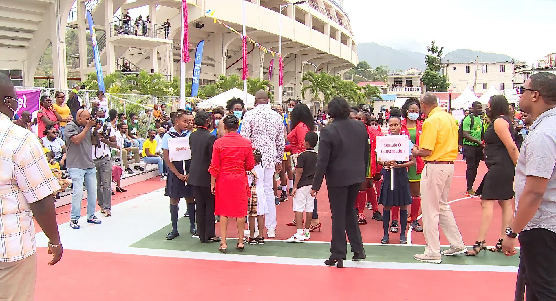 Netball, Tennis, Volleyball, and Basketball Court Opened At Windsor ...