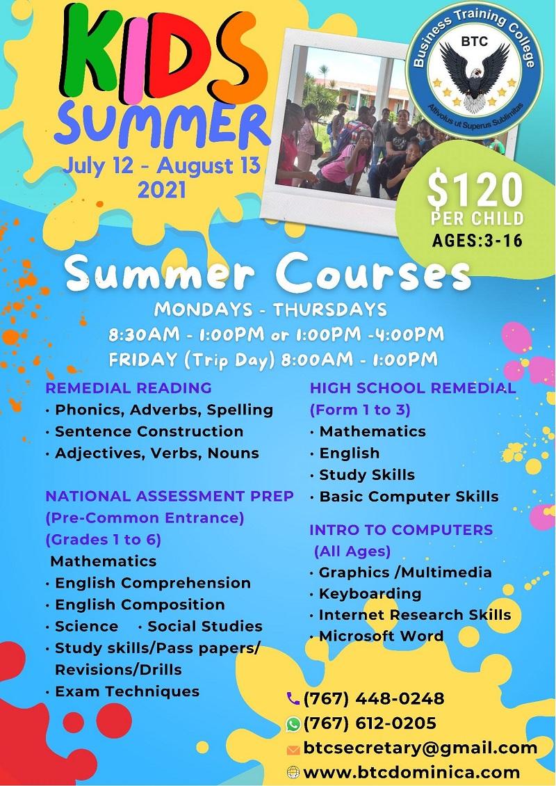 Traditional Kids Summer Program 2021 – DOM767