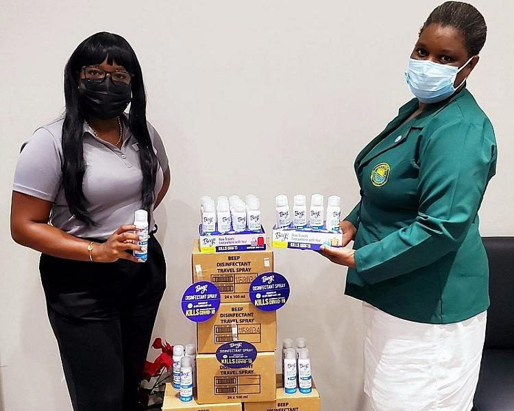 Fine Foods Inc Donates Beep Disinfectant Spray to D.N.A. and Police ...