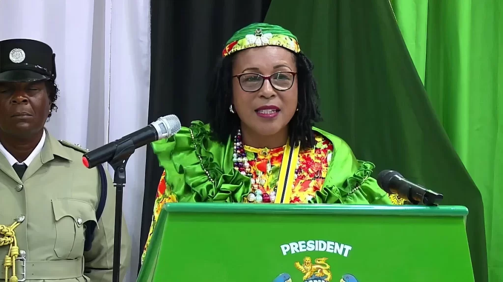 President Sylvanie Burton’s Vision: Uniting Dominica, Nurturing Hope ...