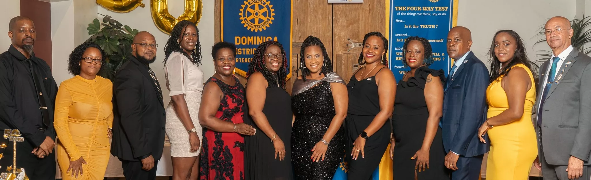 Rotary Club of Dominica Celebrates 50th Investiture with New Leadership ...