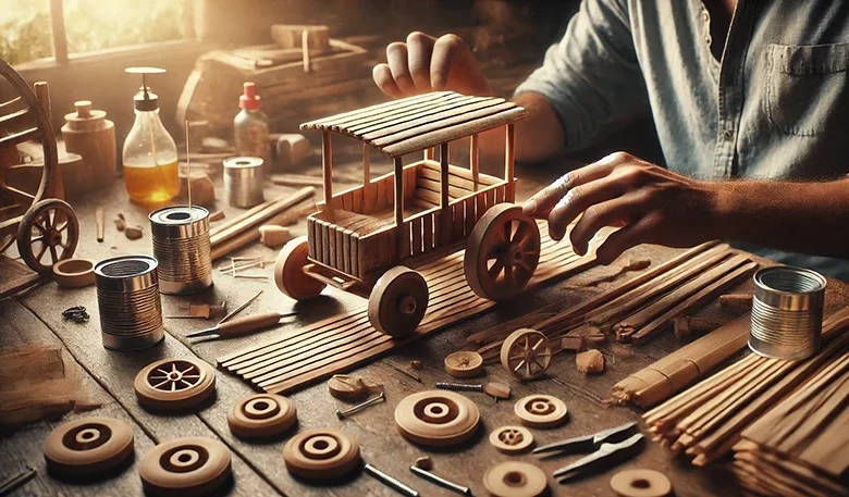 Building a Kabouwé Pushcart – DOM767