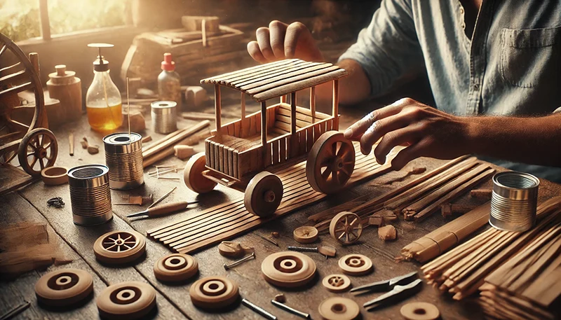 Building a Kabouwé Pushcart – DOM767