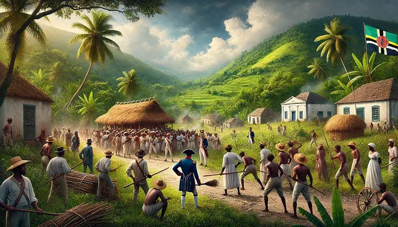 La Guerre Negre (Census Riots) in Dominica,1844 – DOM767