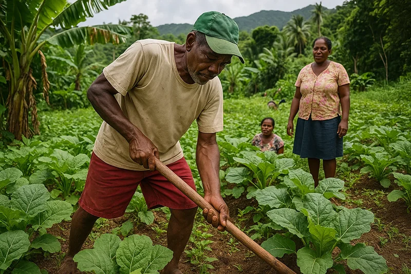 Subsistence Farming in Dominica – DOM767