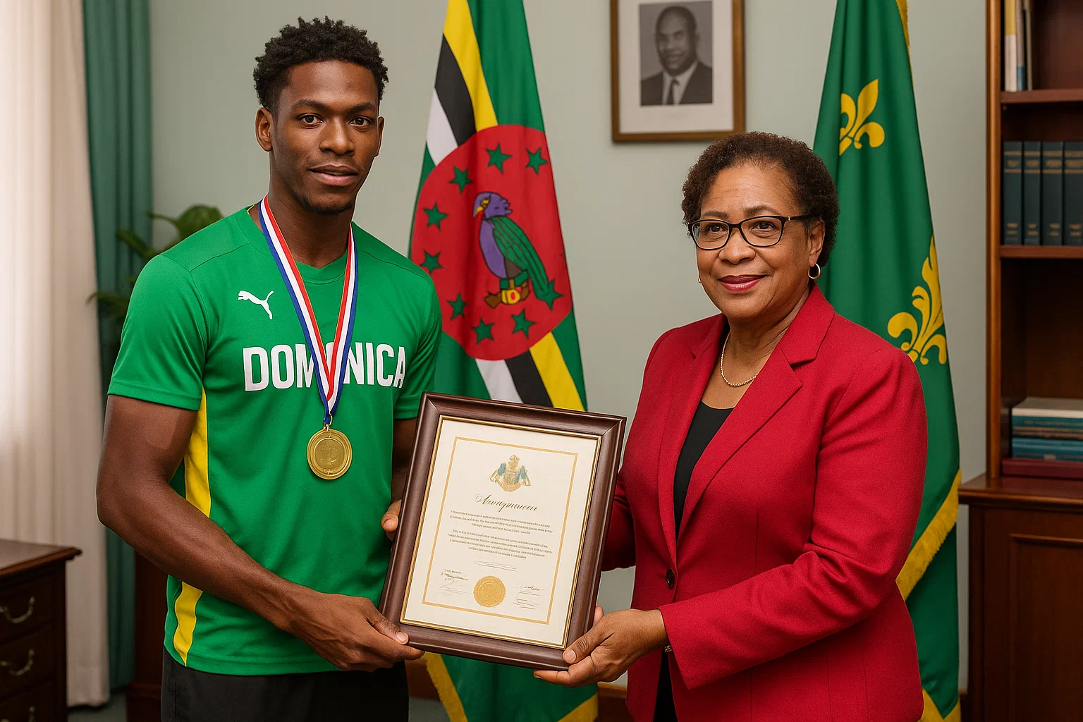 Sports Ambassador of Dominica – DOM767
