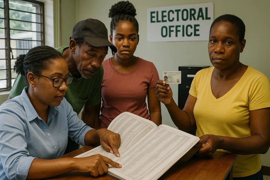 Electoral Register – DOM767