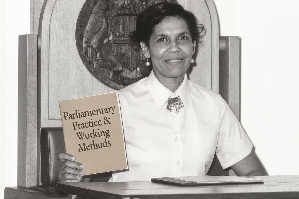 Parliamentary Practice & Working Methods by Marie Davis Pierre – DOM767