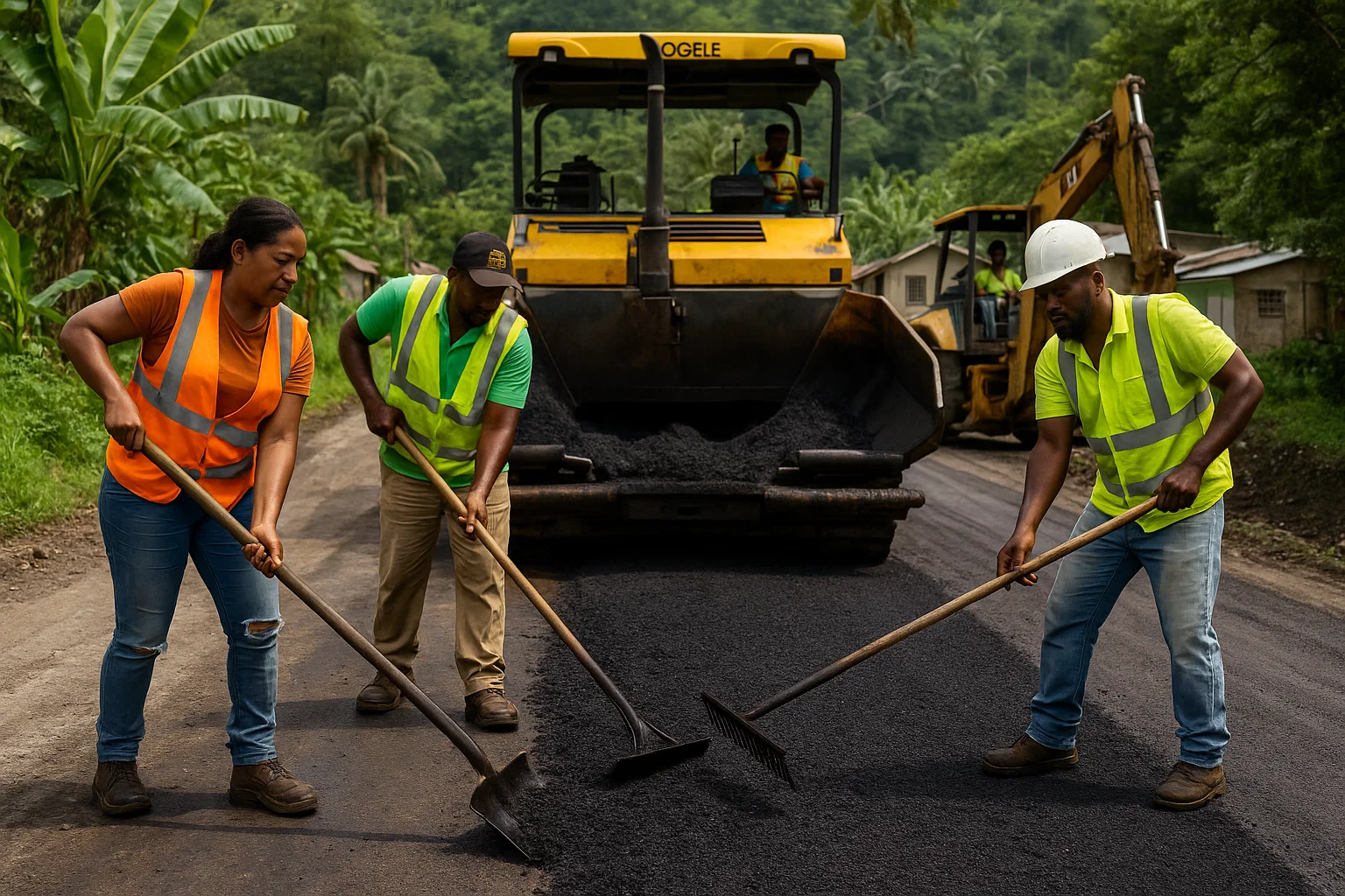 Phase One of the $6.6M Bath Estate Valley Road Project Progressing ...