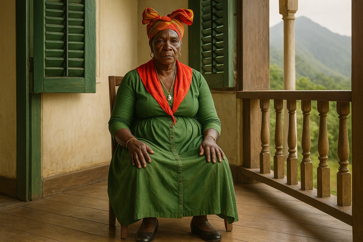 Gwan Wob (Grand Wobé / Grande Robe) – Traditional Dress of Dominican ...