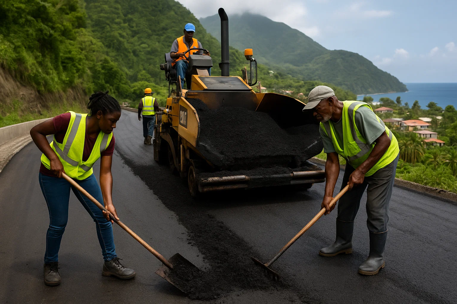 Northern Road Improvement Project in Dominica – DOM767