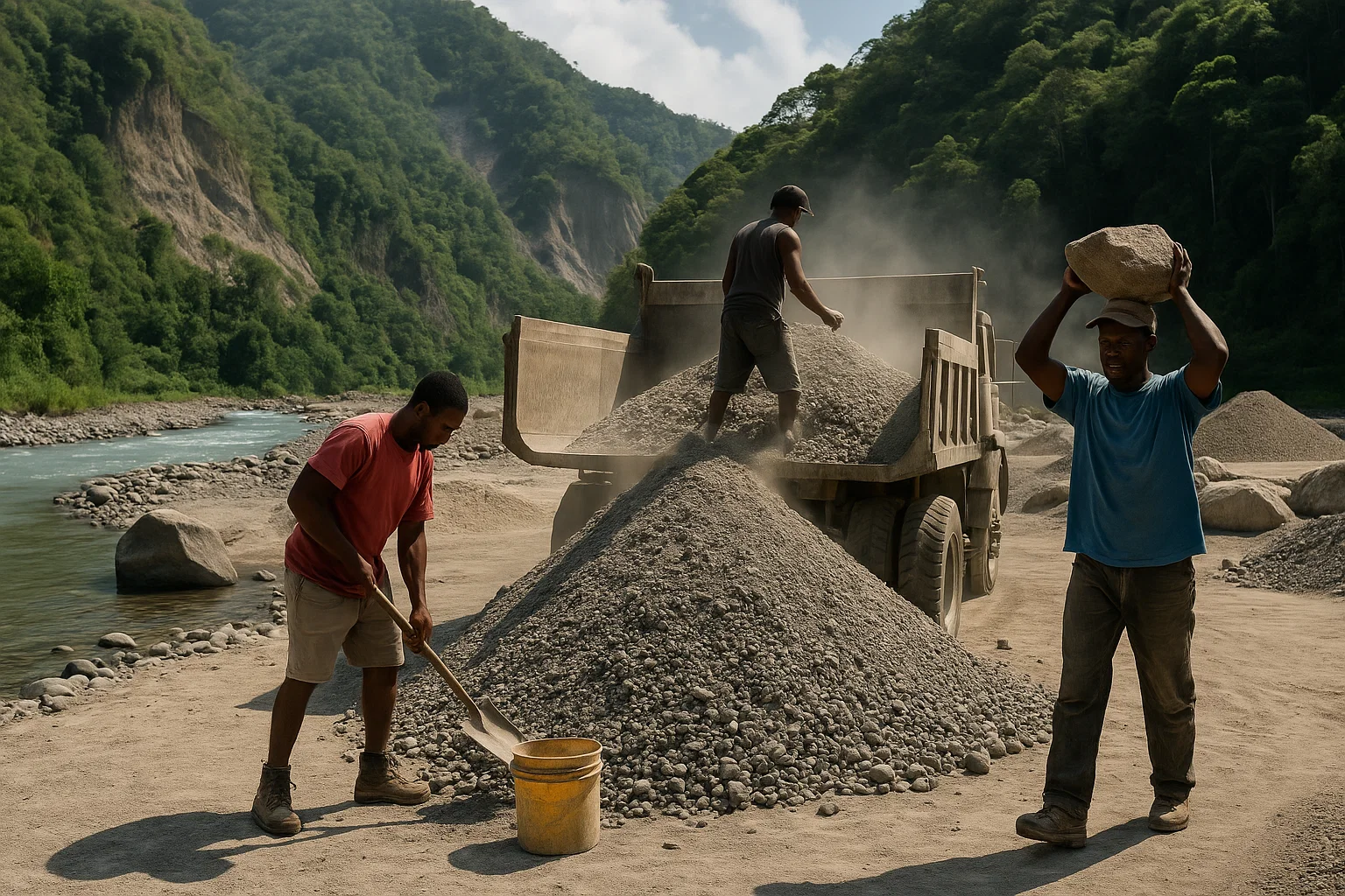 Quarrying in Dominica – DOM767