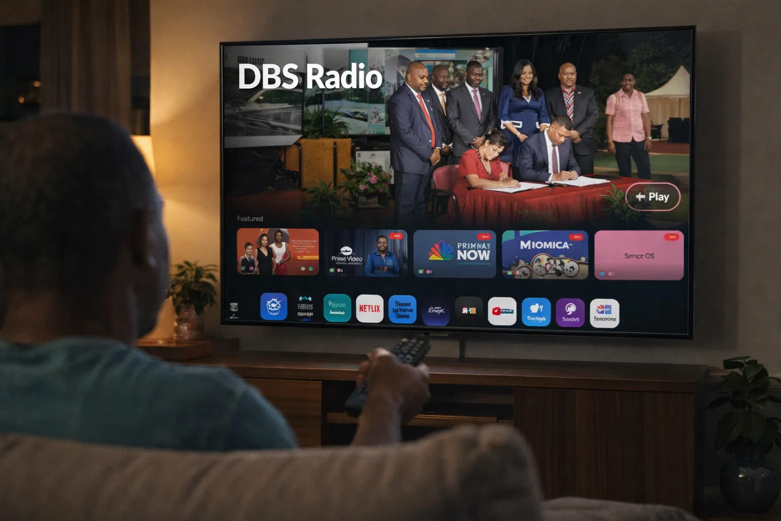 DBS Radio Launches Television Service on Digicel Channel 50 – DOM767