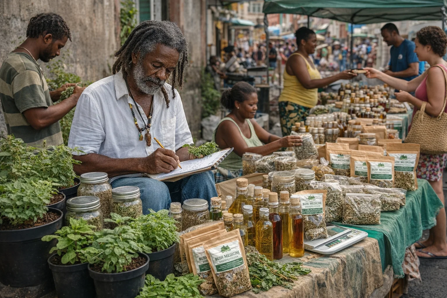 Bush Doctor in Dominica – DOM767