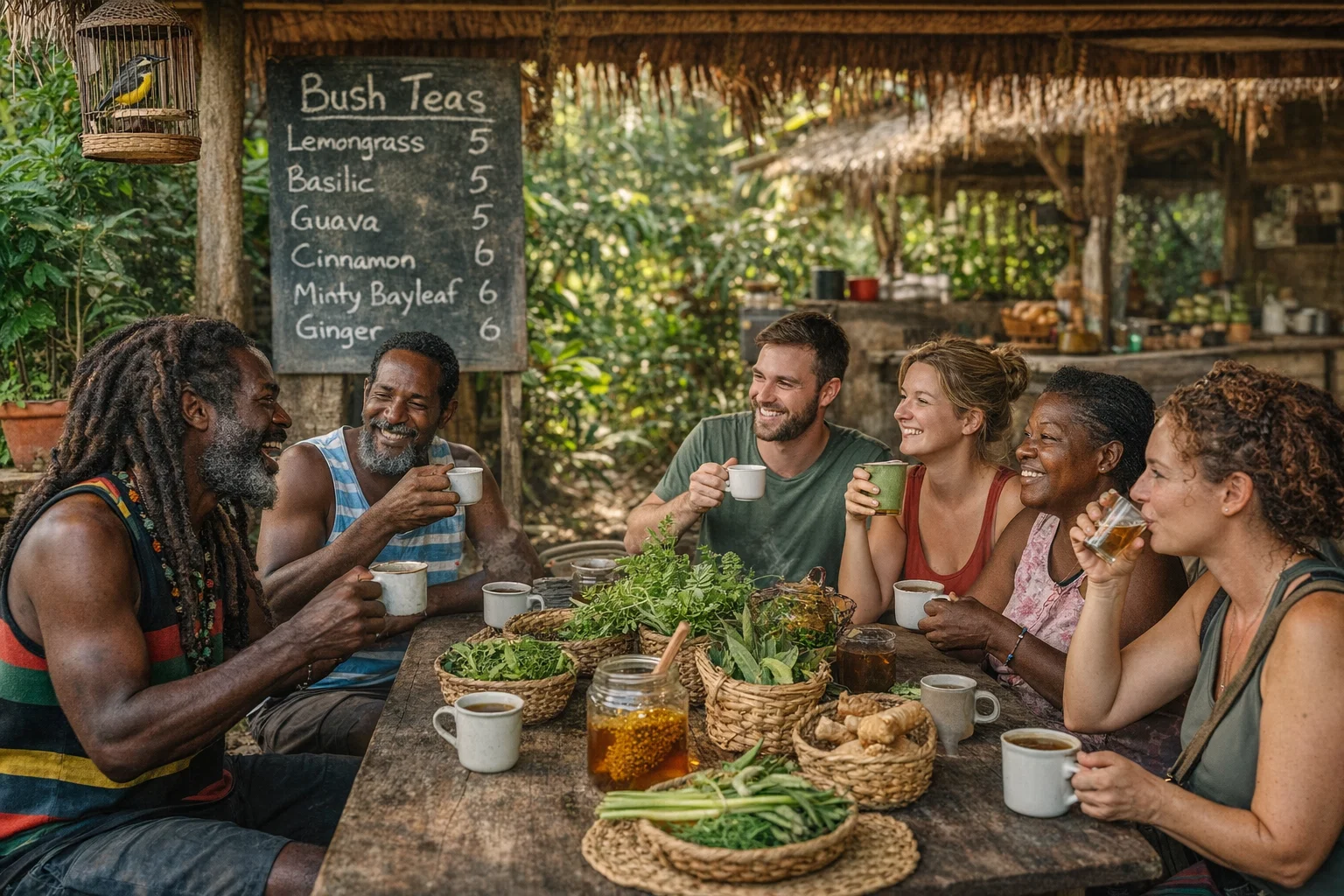 Bush Tea in Dominica – DOM767