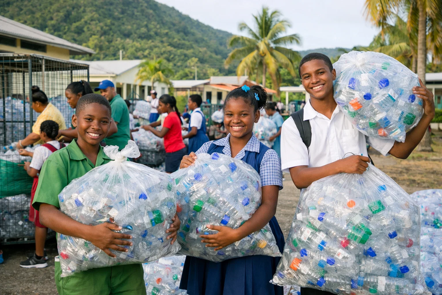 Schools Recognised for Plastic Bottle Collection Campaign – DOM767